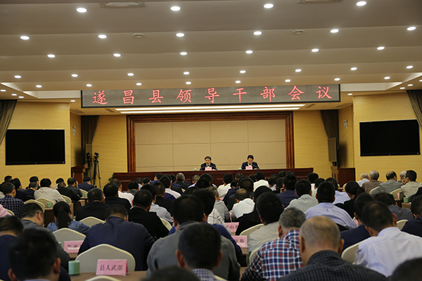 全面贯彻落实党的十九大精神 鼓足干劲建设美丽幸福大花园-遂昌新闻网